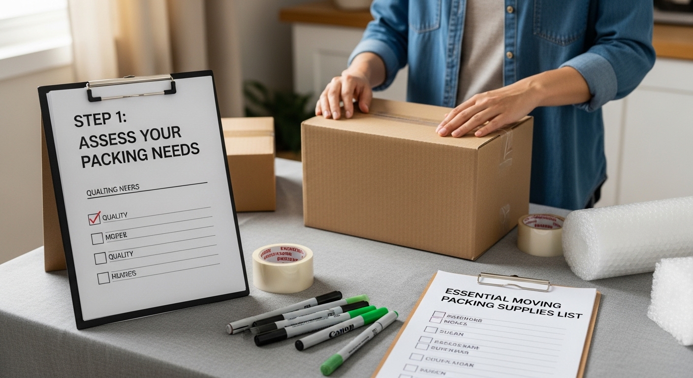 Essential Moving Packing Supplies List for Your Next Move